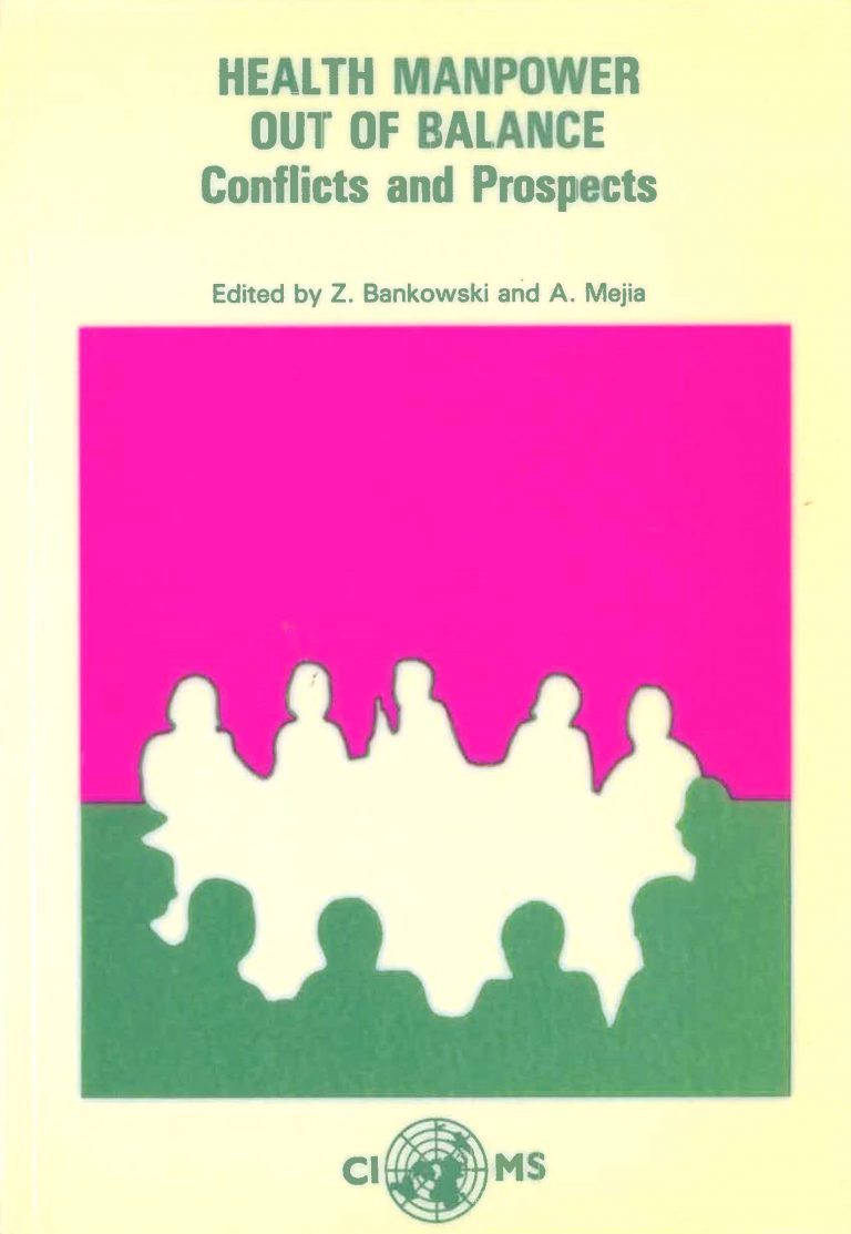 Health Manpower Out of Balance: Conflicts and Prospects - CIOMS