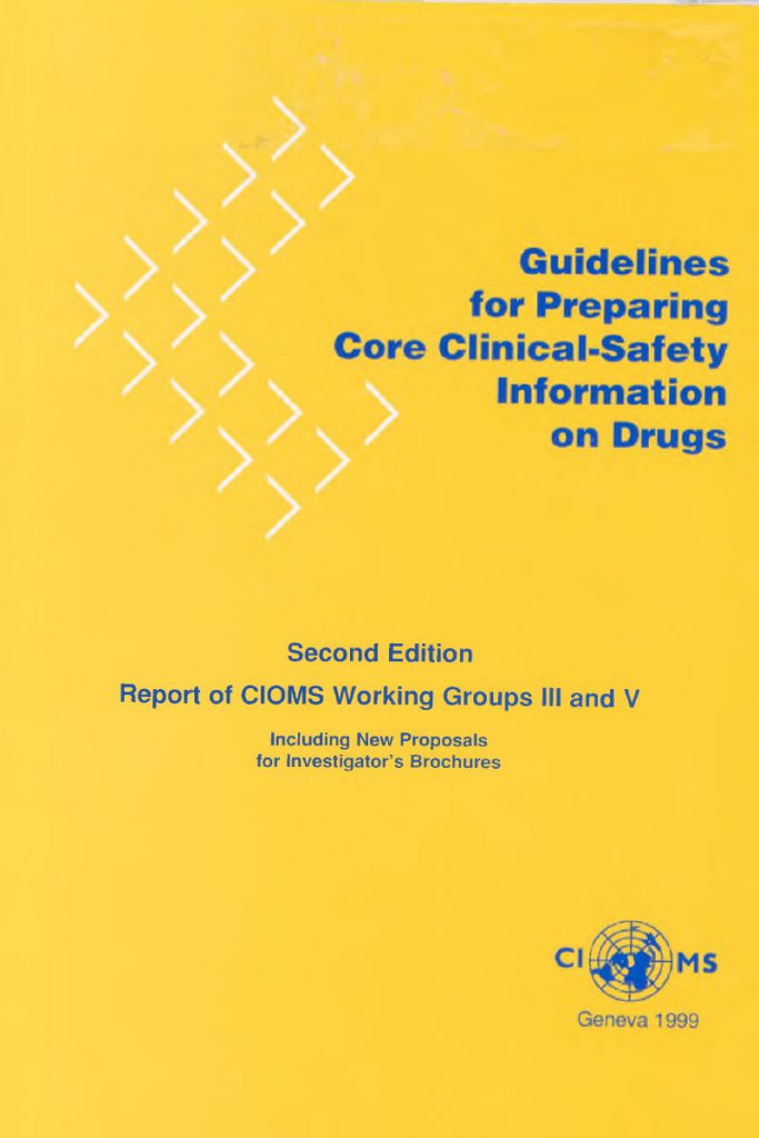 Guidelines for Preparing Core Clinical-Safety Information on Drugs ...